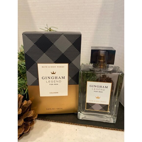 Bath & Body Works | Other | Bath Body Works Mens Gingham Legend Full ...